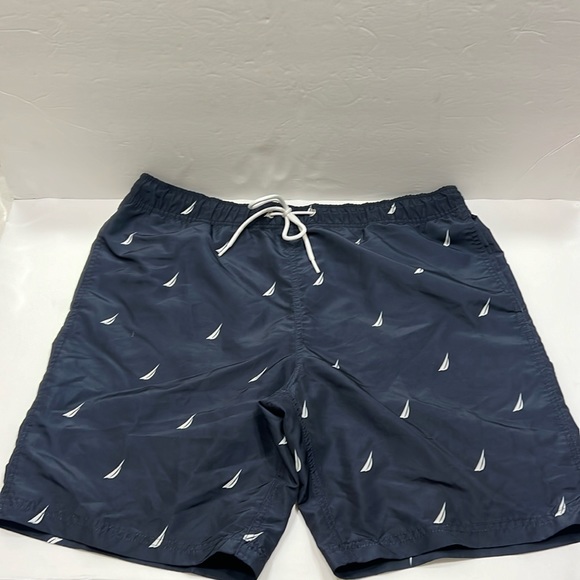 Nautica | Swim | Nautica Swimming Trunks Nylon Dark Blue | Poshmark